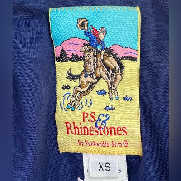 P.S. & Rhinestones | Shirts | Vintage Ps Rhinestones By Panhandle Slim ...